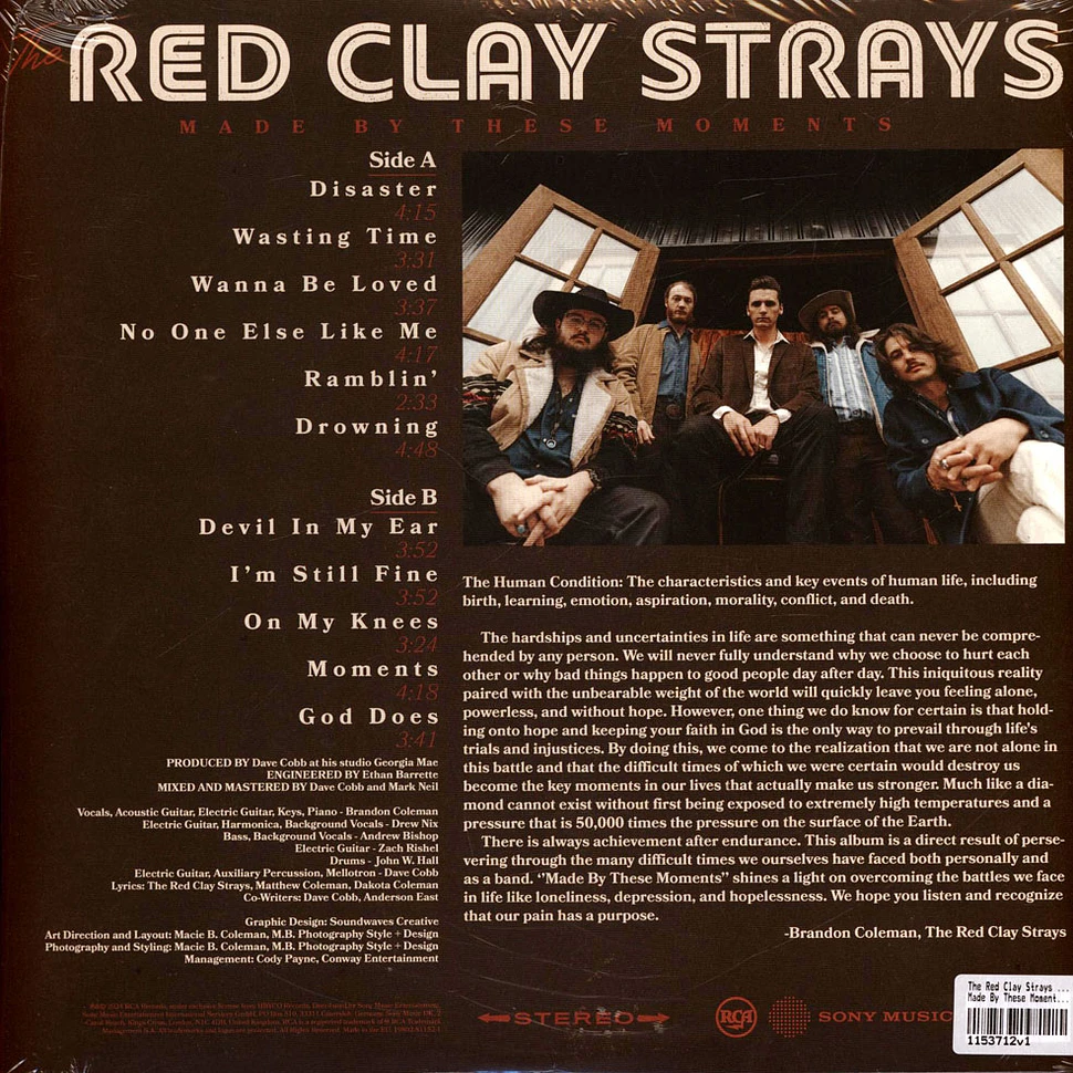 The Red Clay Strays - Gold Vinyl - Made By These Moments Gold Vinyl ...