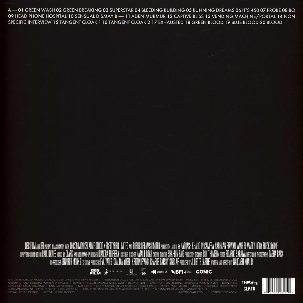 Clark - OST In Camera Black Vinyl Edition - Vinyl LP - 2024 - EU ...