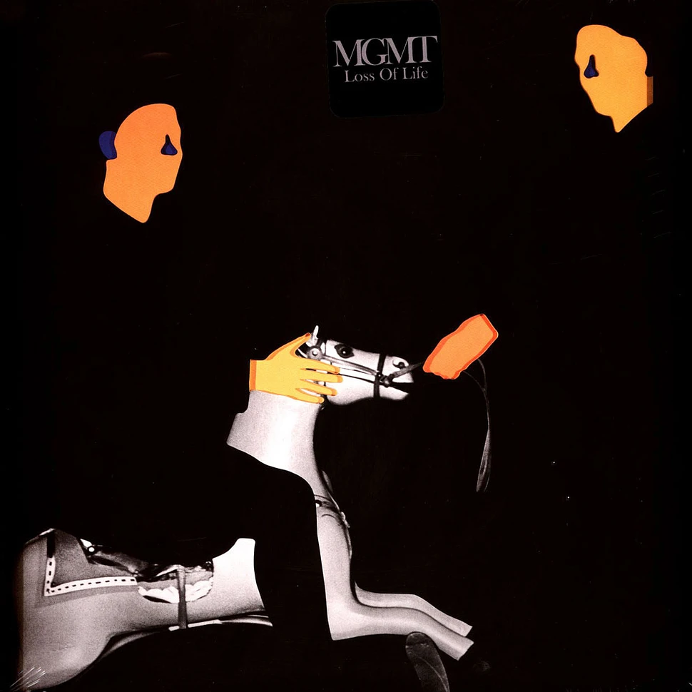 MGMT - Loss Of Life Indie Exclusive Black & Grey Splatter Vinyl Edition ...