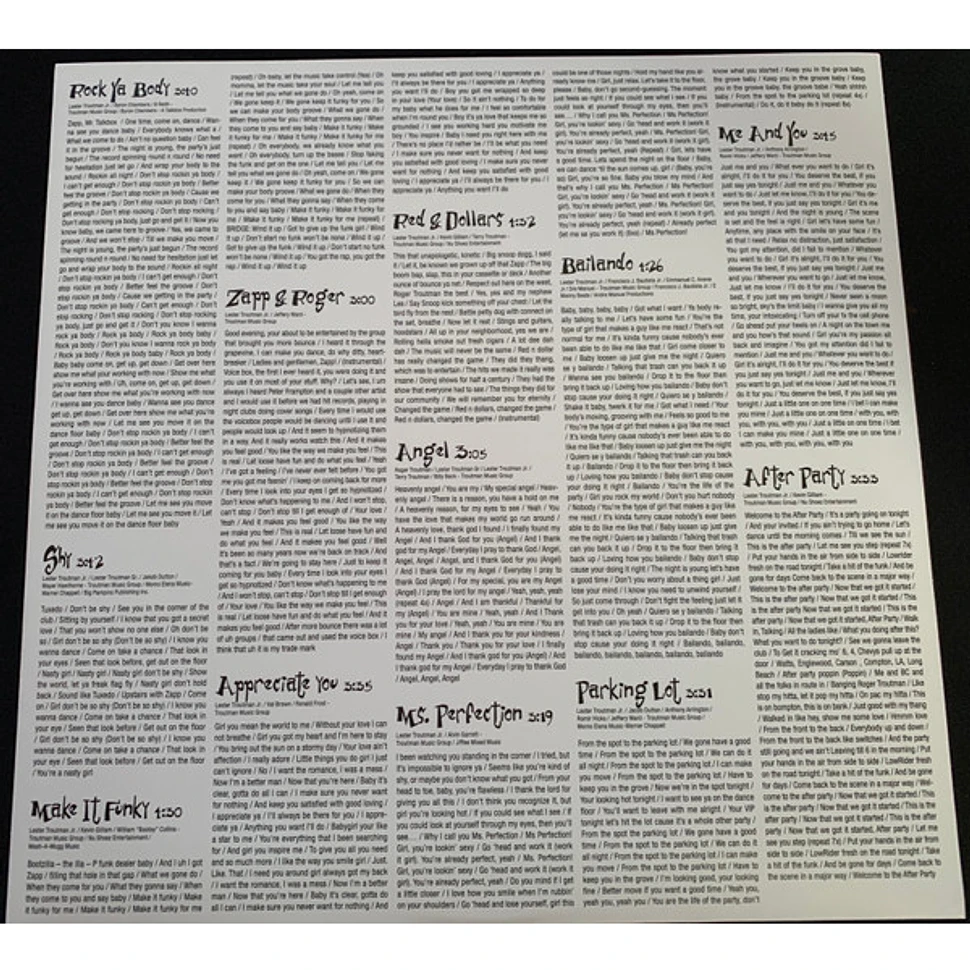 Zapp - Zapp VII: Roger & Friends - Vinyl LP - 2018 - DE - Original | HHV