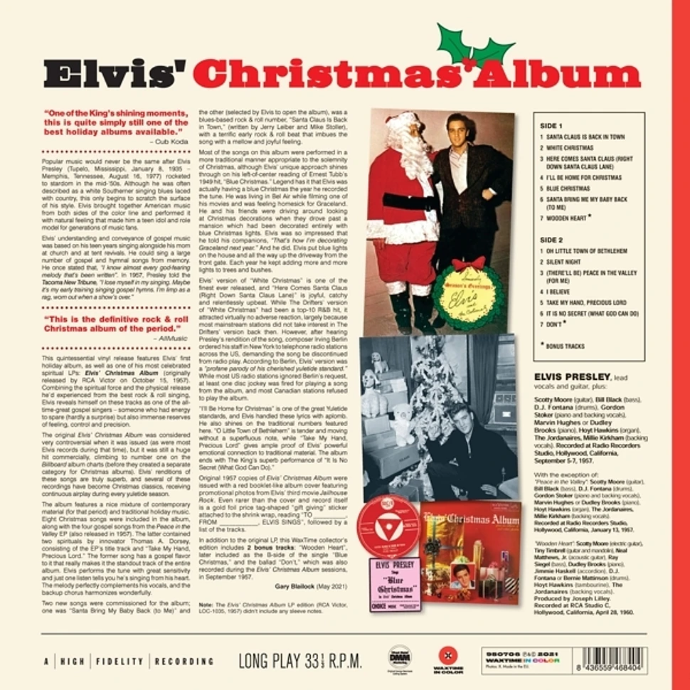 Elvis Presley - Elvis' Christmas Album - Vinyl LP - 2021 - Original | HHV