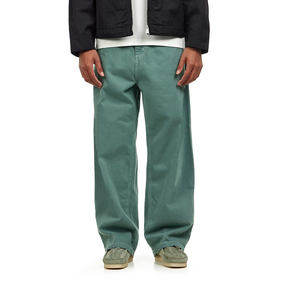 Carhartt WIP - Brandon Pant "Clark" Twill, 10.5 oz (Silver Pine Stone ...