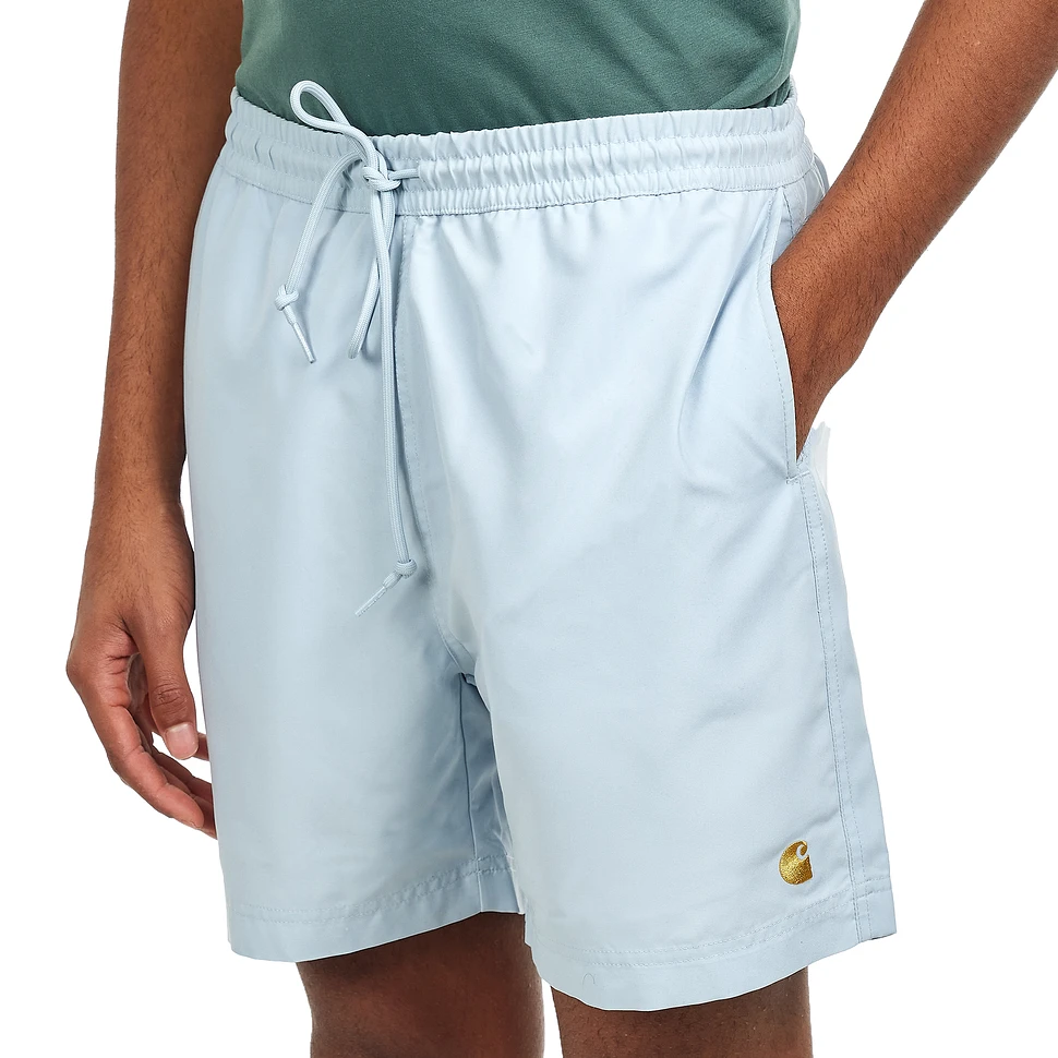 Carhartt WIP - Chase Swim Trunks (Air Sky / Gold) | HHV
