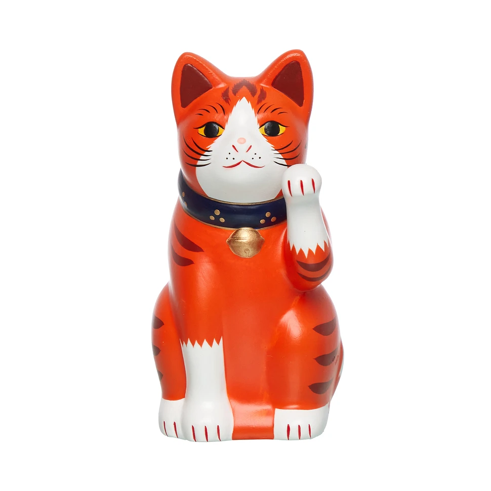 Beams Japan - Chugai Toen Fortune Cats (Small) / Left (Orange) | HHV