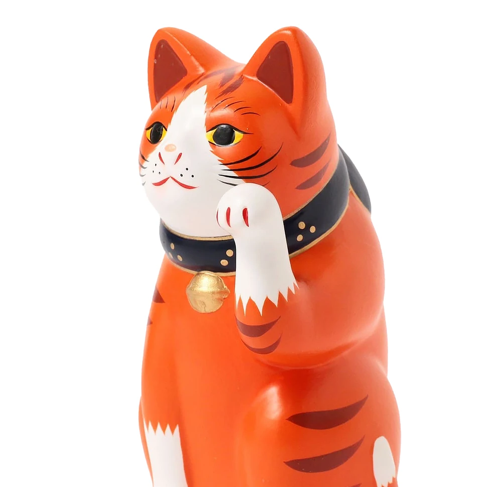 Beams Japan - Chugai Toen Fortune Cats (Small) / Left (Orange) | HHV