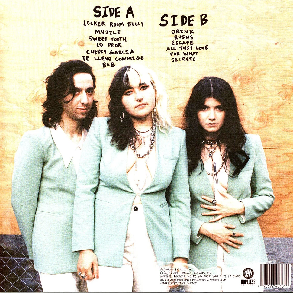 Destroy Boys - Open Mouth, Open Heart Purple Vinyl Edition - Vinyl LP ...