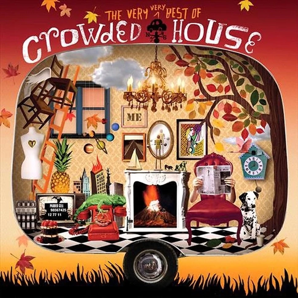 Crowded House - The Very Very Best Of Crowded House Black Vinyl Edition ...
