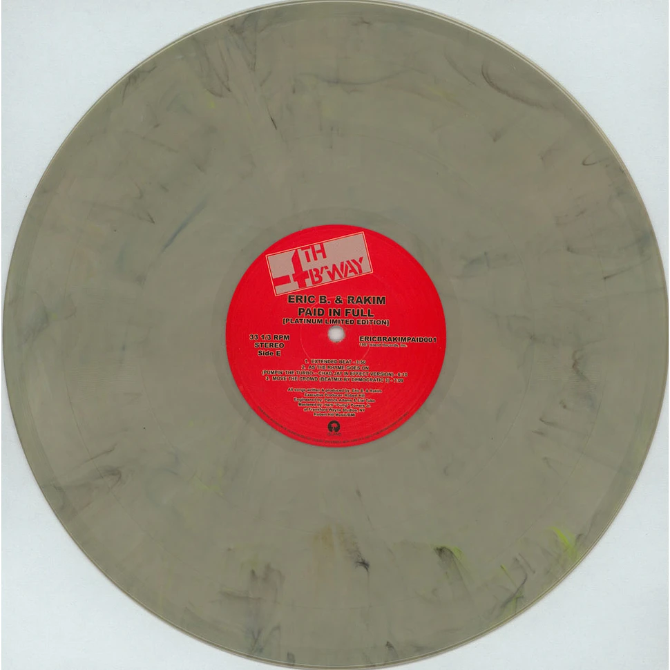 Eric B. & Rakim - Paid In Full Colored Vinyl Edition - Vinyl 3LP - 2013 ...