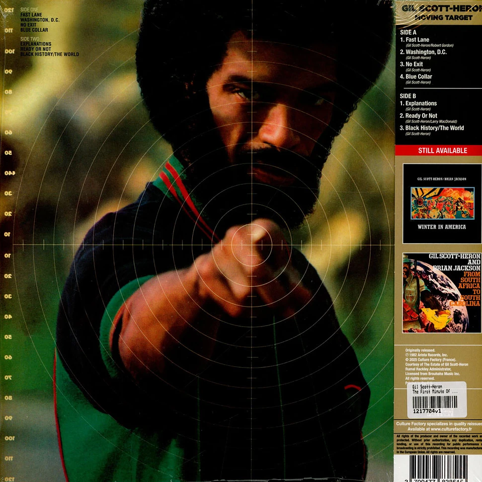 Gil Scott-Heron - The First Minute Of A New Day Record Store Day 2025 ...