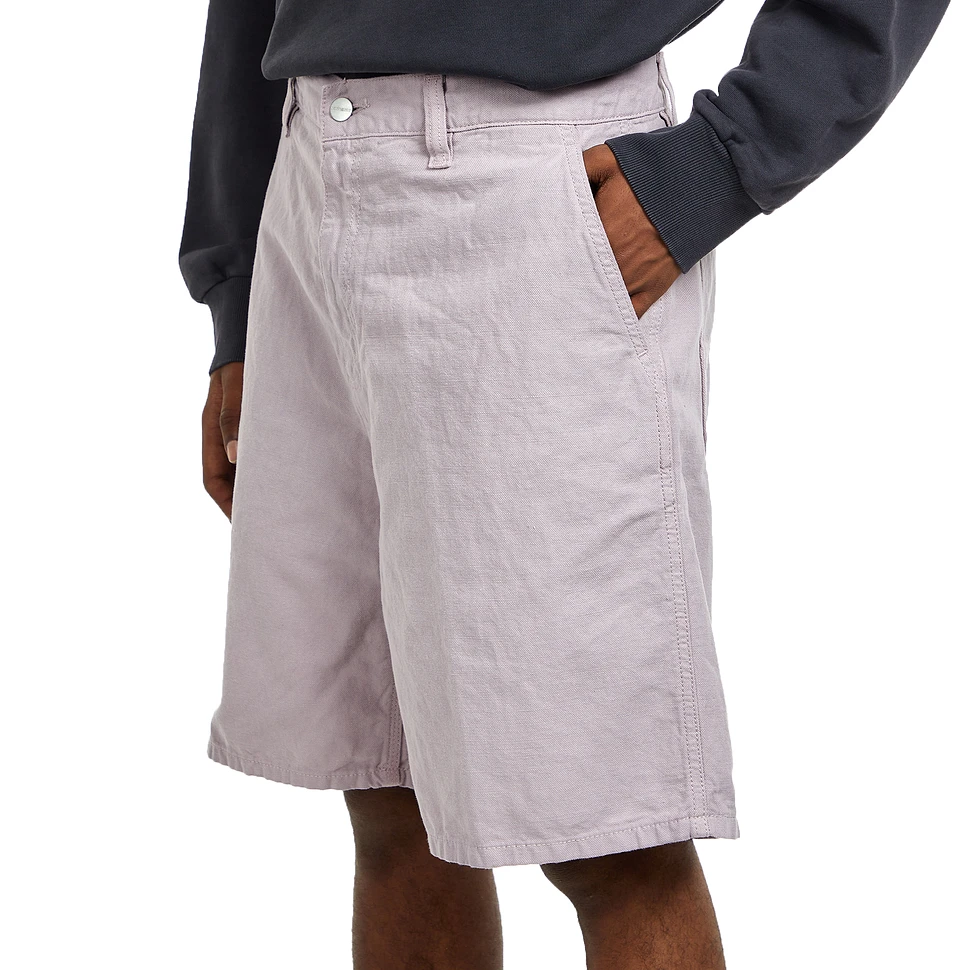 Carhartt WIP - Walter Single Knee Short (Pink Fog Garment Dyed) | HHV