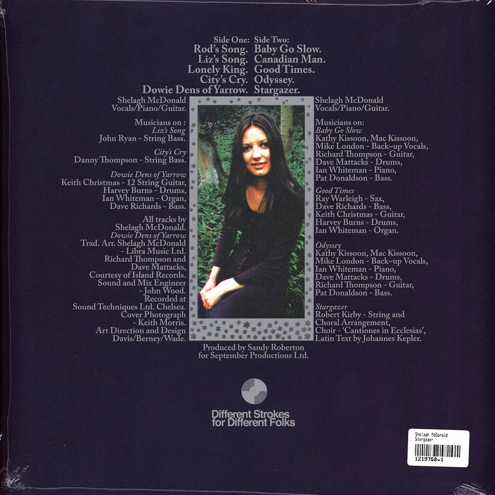 Shelagh McDonald - Stargazer - Vinyl LP - 1971 - EU - Reissue | HHV