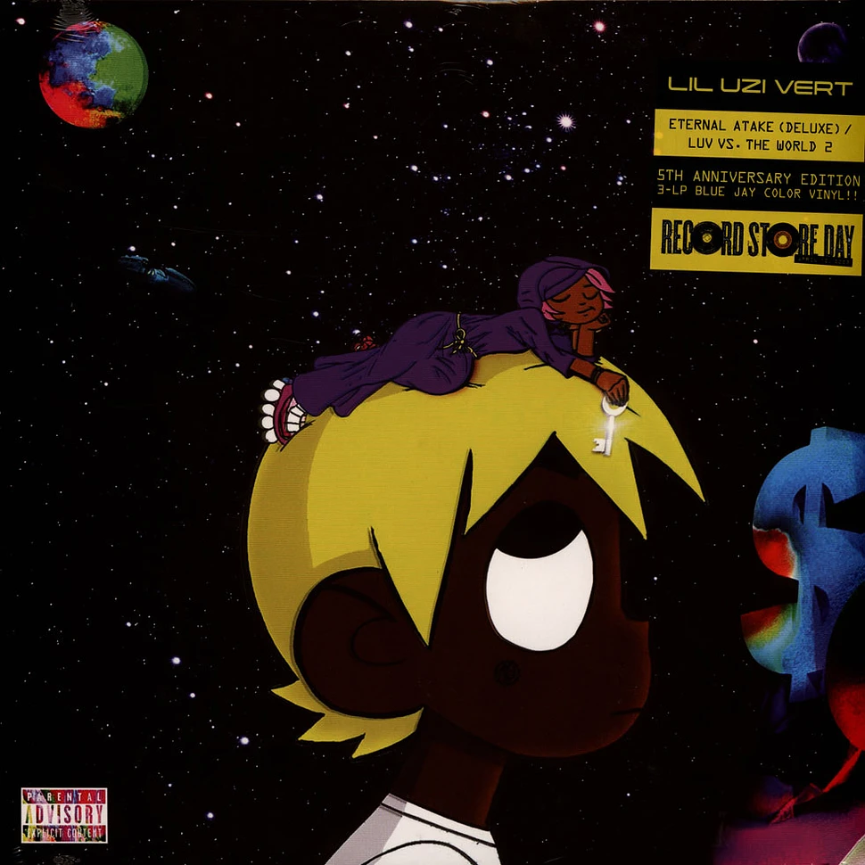 Lil Uzi Vert - Eternal Atake (Deluxe) Luv Vs. The World Record Store Day 2025 Blue Jay Vinyl ...