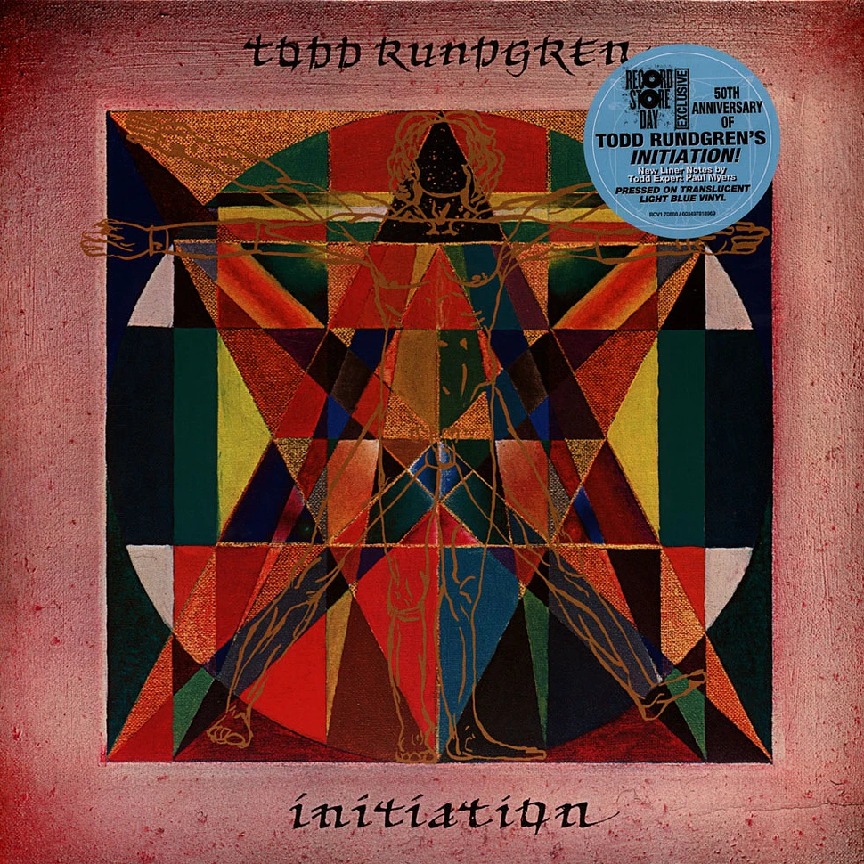 Todd Rundgren - Initiation Record Store Day 2025 Blue Vinyl Edition ...