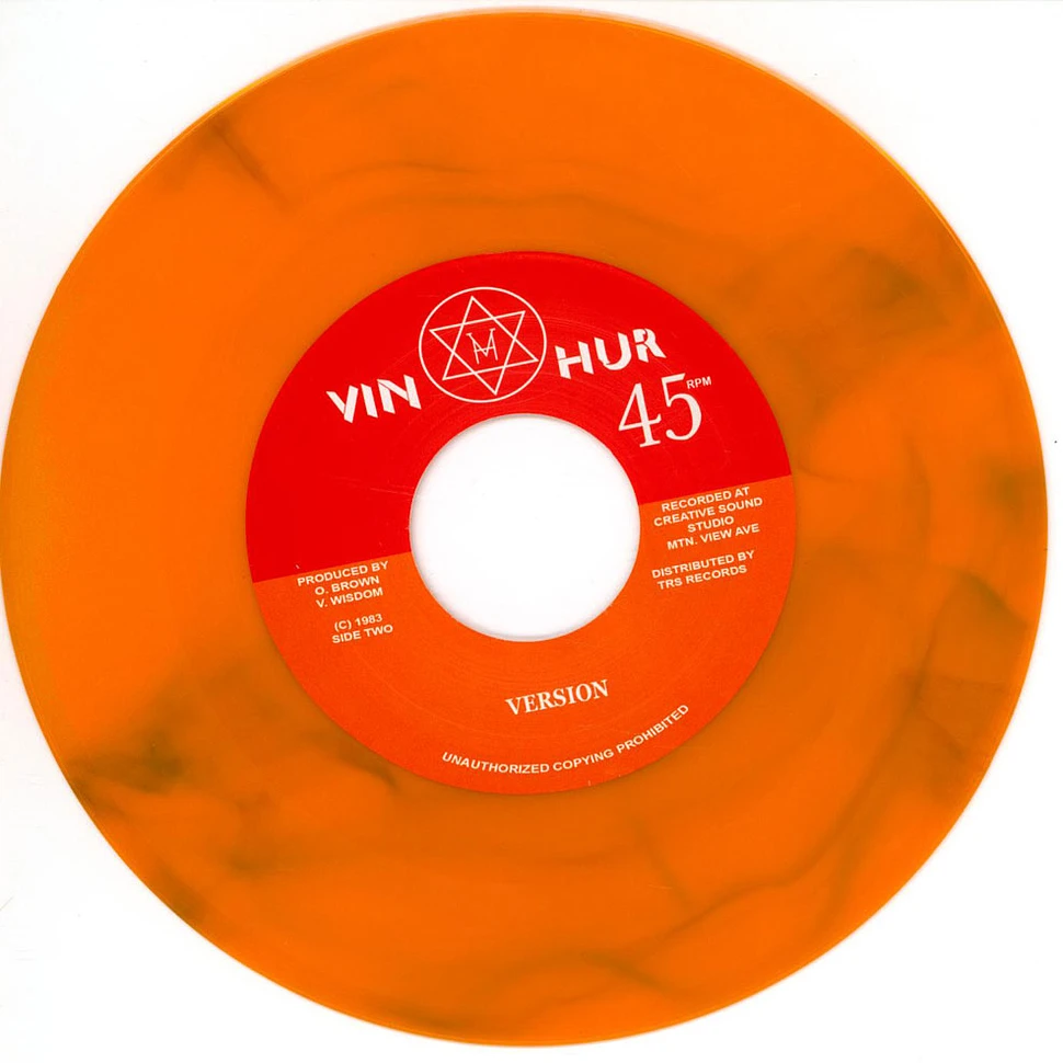 Lenford Myers - Don't Leave Your Mommie & Daddy Behind Orange Marbled ...
