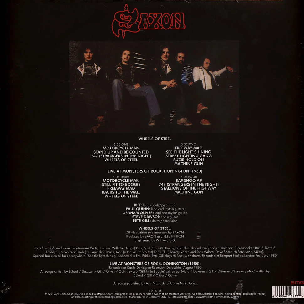 Saxon - Wheels Of Steel 45th Anniversary Edition Record Store Day 2025 ...