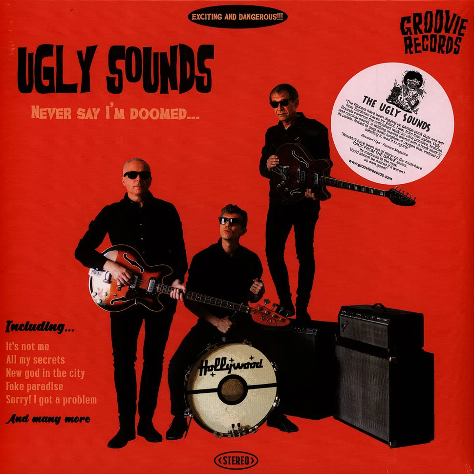 Ugly Sounds - Never Say I'm Doomed Black Vinyl Edition - Vinyl LP ...
