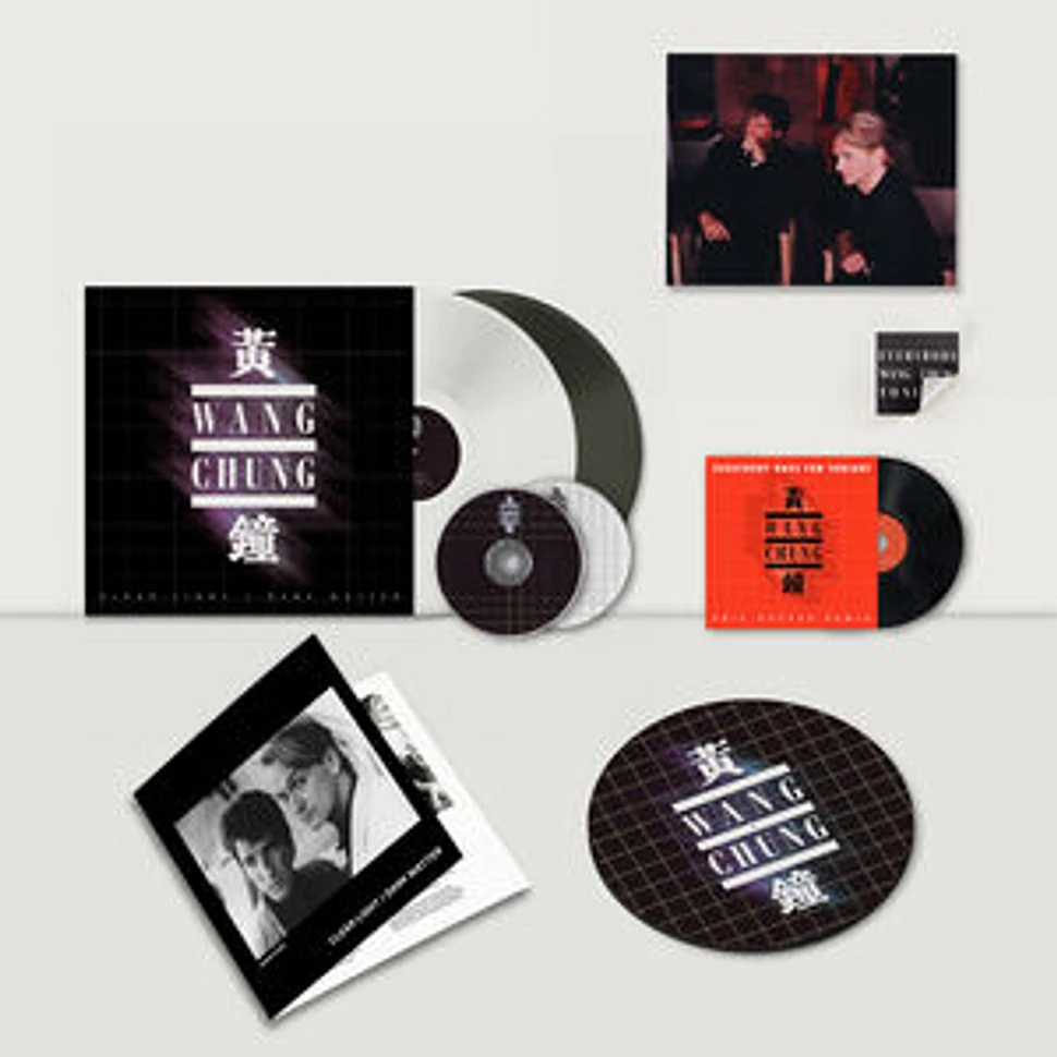 Wang Chung - Clear Light Dark Matter Clear White & Black Vinyl Edition ...