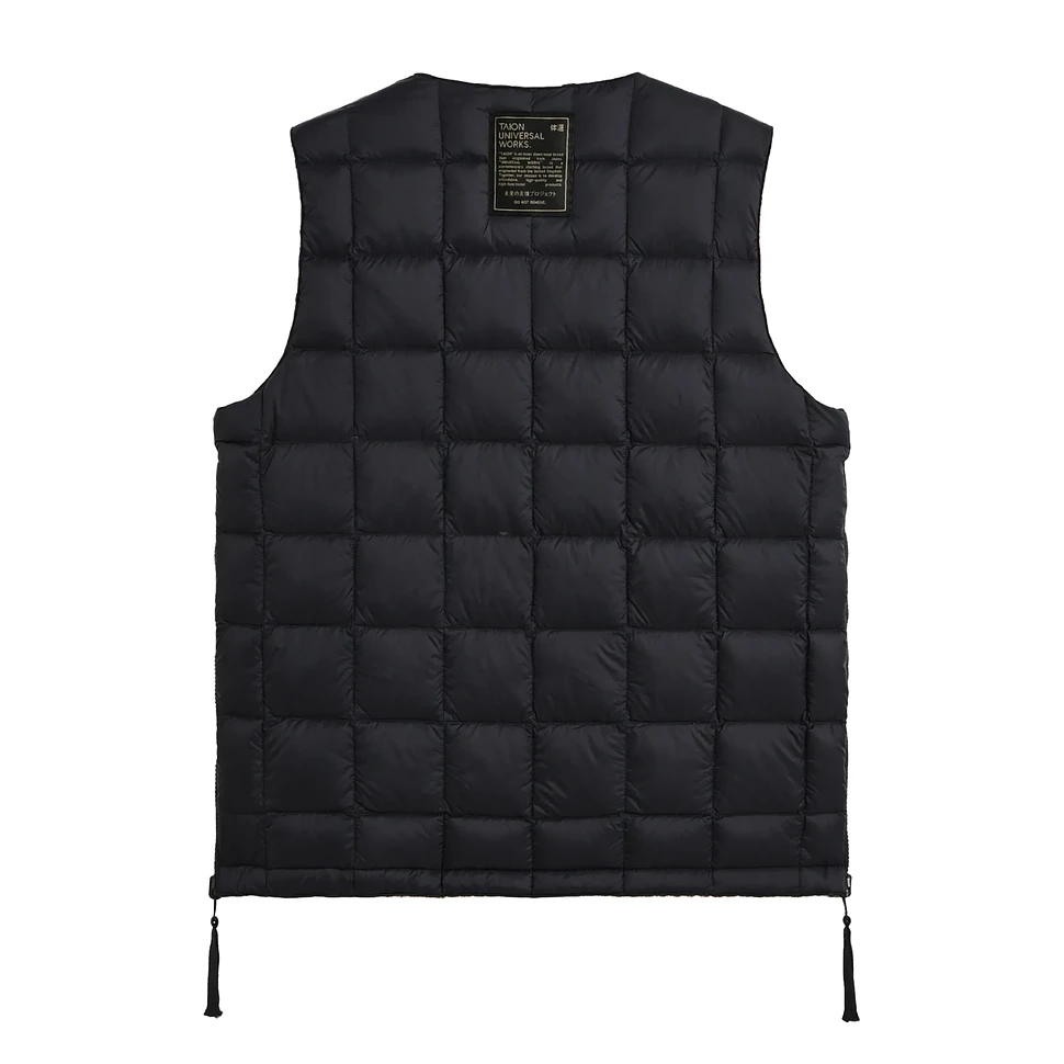 Universal Works x TAION - Vest (Black) | HHV