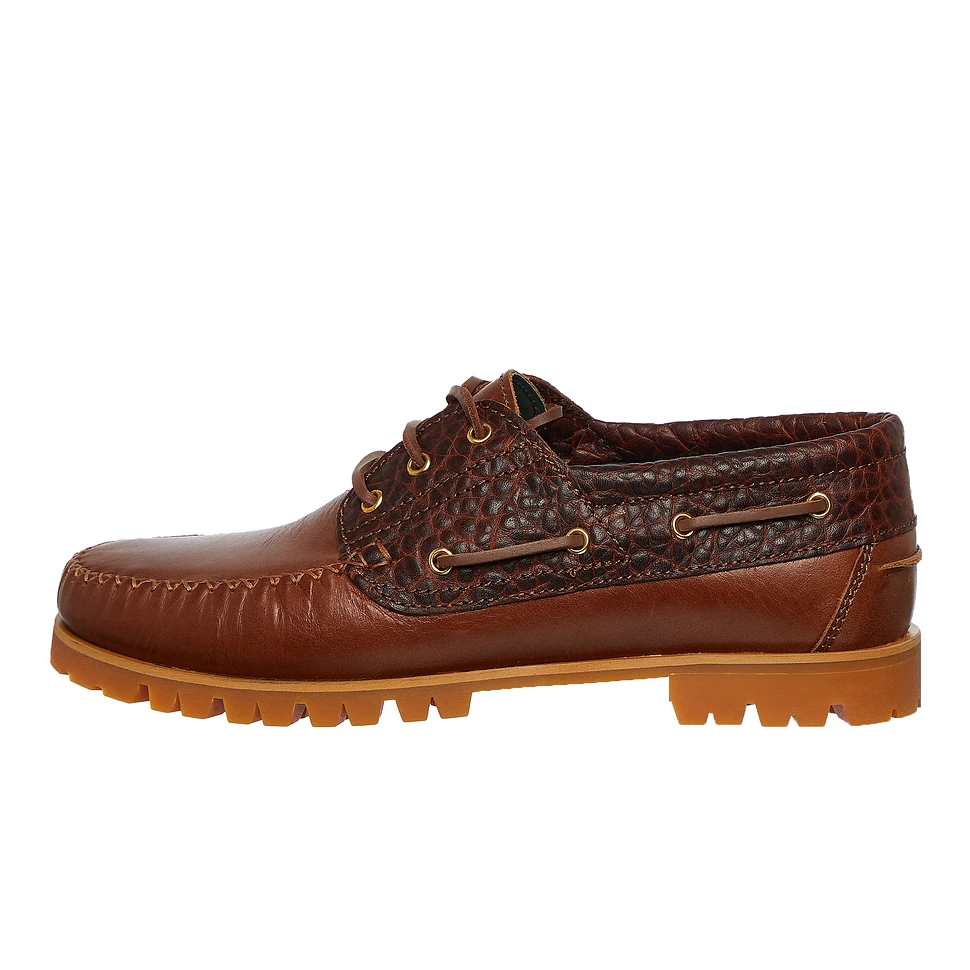 VINNY's - Aztec Boat Shoe (Brown) | HHV