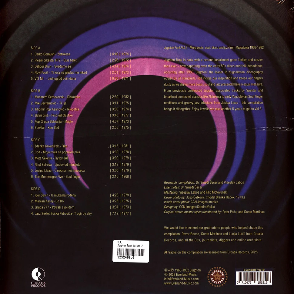 V.A. - Jugoton Funk Volume 2 - Vinyl 2LP - 2025 - EU - Original | HHV
