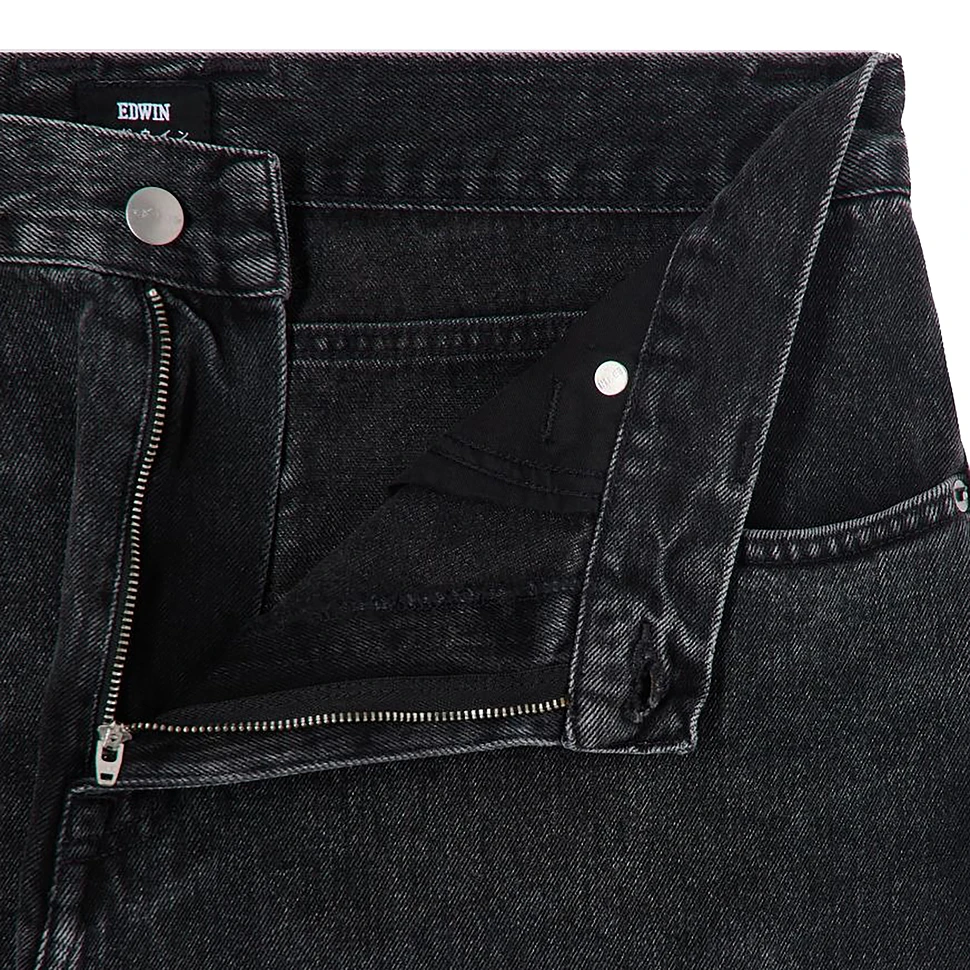 Edwin - Matrix Pant Pembroke Black Denim, 13.56 oz (Black Matt Wash) | HHV
