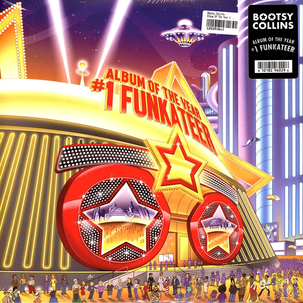 Bootsy Collins - Album Of The Year 1 Funkateer Black Vinyl Edition ...
