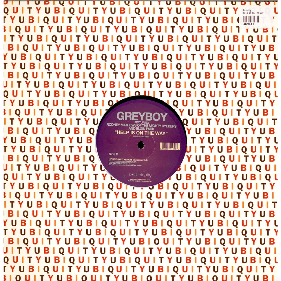 Greyboy Featuring Rodney Mathews And Elgin Park - Help Is On The Way ...