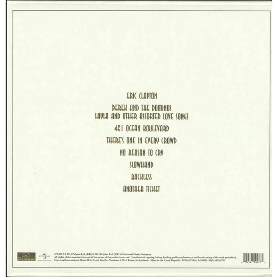 Eric Clapton - The Studio Album Collection 1970-1981 - Box Set - 2016 ...