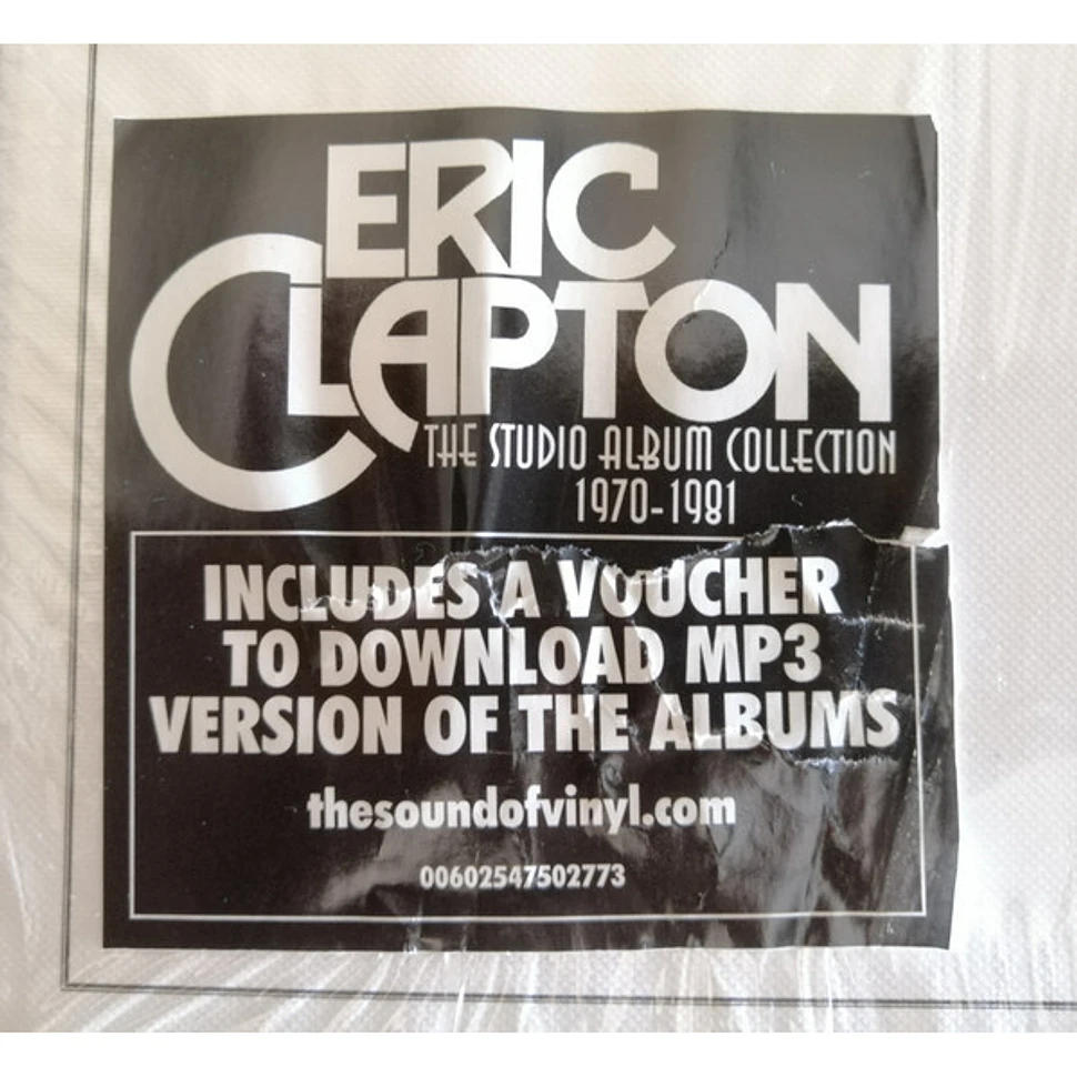 Eric Clapton - The Studio Album Collection 1970-1981 - Box Set - 2016 ...