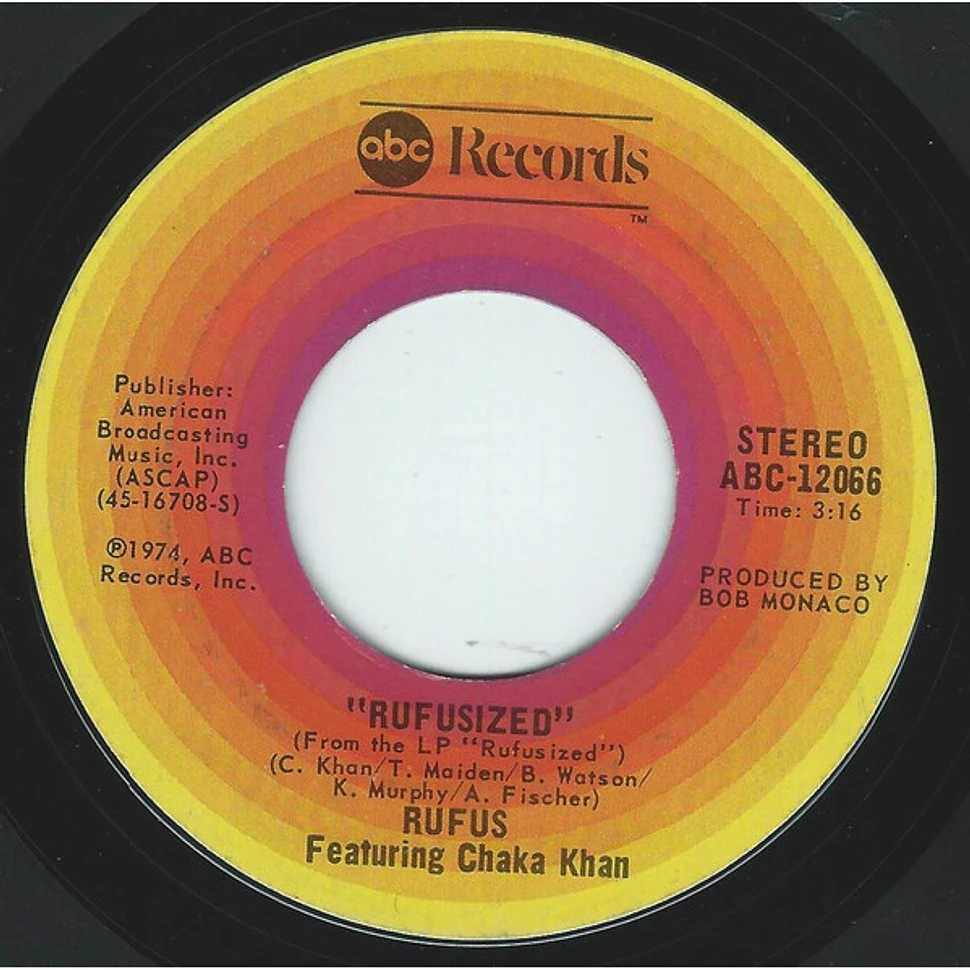 Rufus & Chaka Khan - Once You Get Started - Vinyl 7" - 1974 - US ...