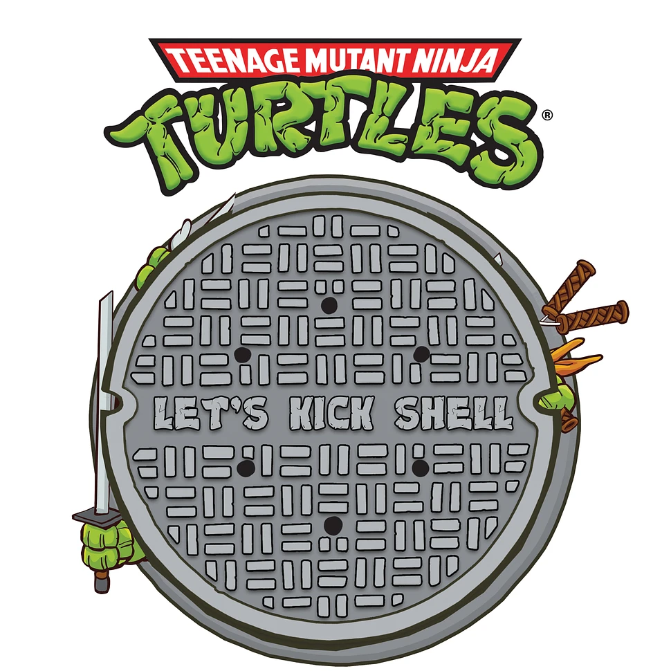 Teenage Mutant Ninja Turtles - Let's Kick Shell! Turtle Shell Colored ...