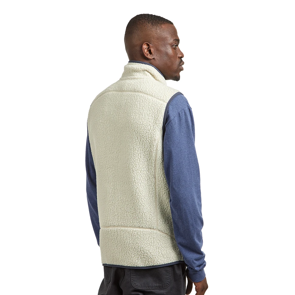 Patagonia - Retro Pile Vest (Pelican / Smolder Blue) | HHV