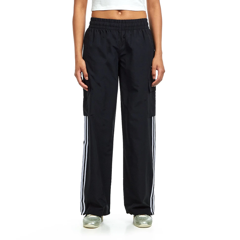 adidas - Adicolor 3-Stripes Cargo Track Pants (Black) | HHV