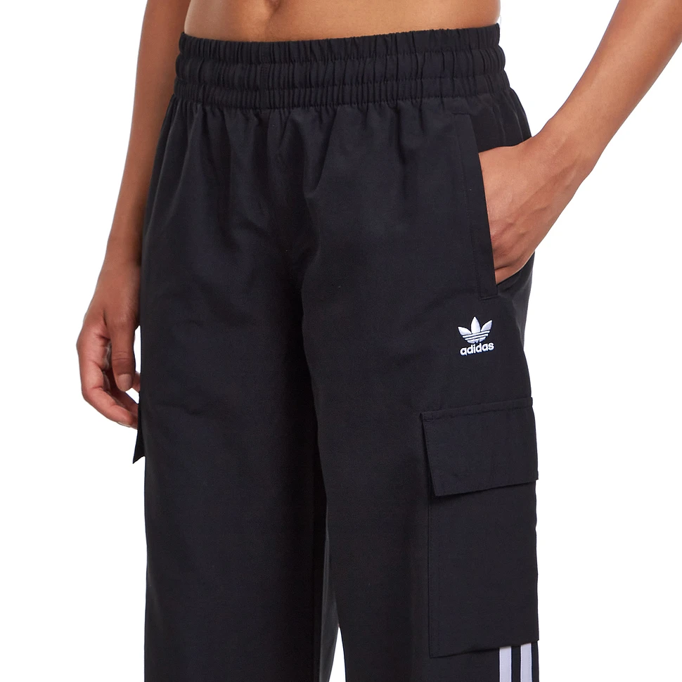 adidas - Adicolor 3-Stripes Cargo Track Pants (Black) | HHV