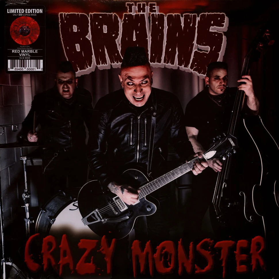Brains - Crazy Monster Red Vinyl Edition - Vinyl LP - 2025 - US ...