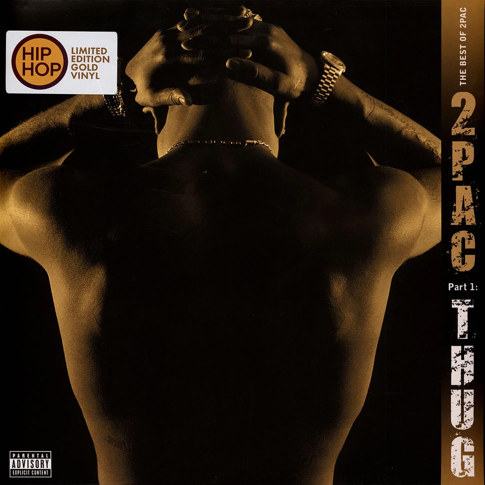 2Pac - The Best Of 2Pac Part 1: Thug HHV GSA Exclusive Gold Vinyl ...