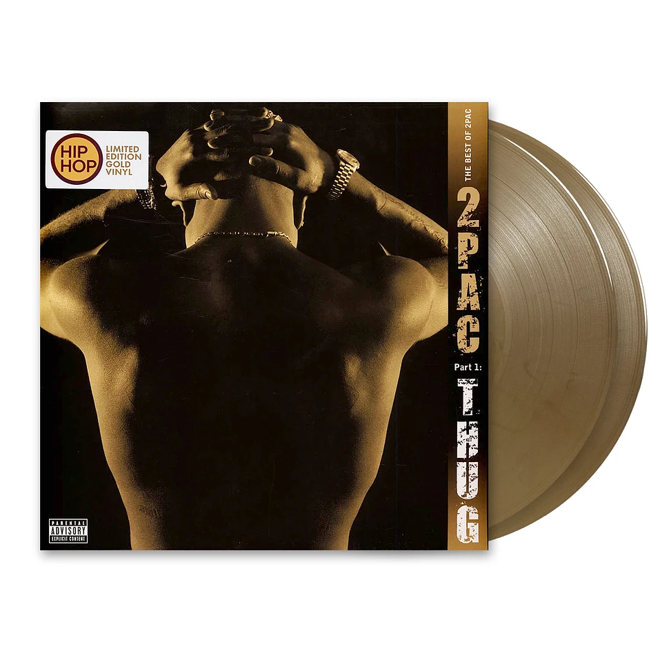 2Pac - The Best Of 2Pac Part 1: Thug HHV GSA Exclusive Gold Vinyl ...