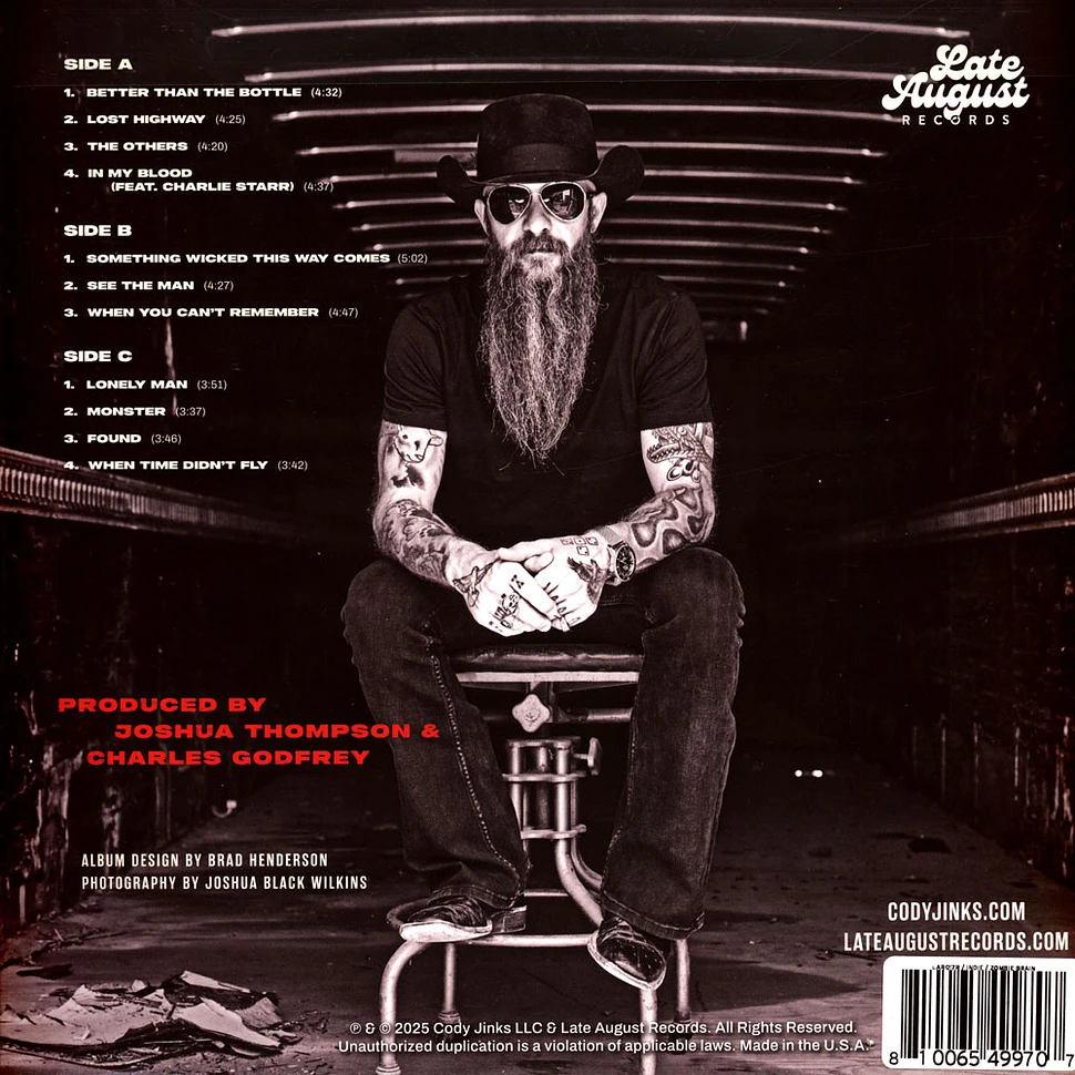 Cody Jinks - In My Blood Retail Exclusive - Vinyl LP - 2025 - EU ...
