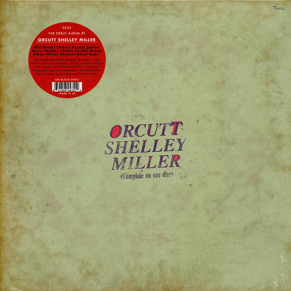 Orcutt Shelley Miller - Orcutt Shelley Miller Black Vinyl Edition ...