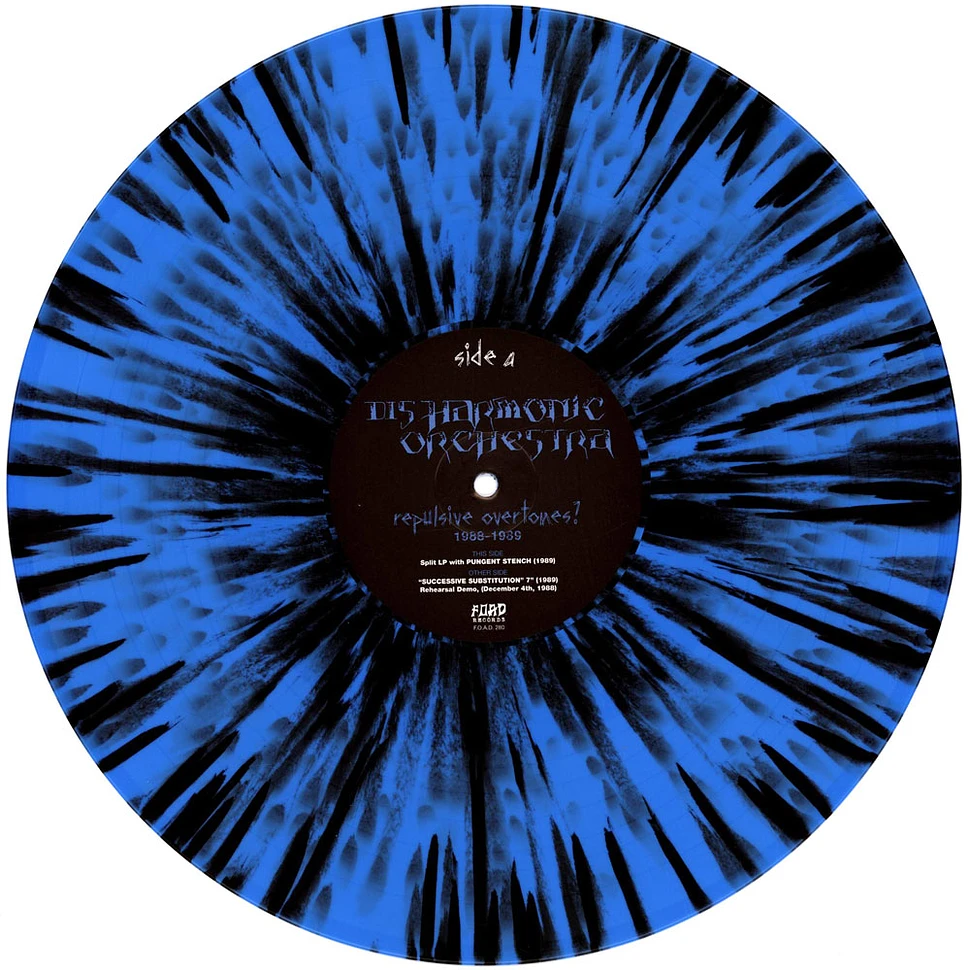 Disharmonic Orchestra - Repulsive Overtones? 1988-1989 Splattered Black ...