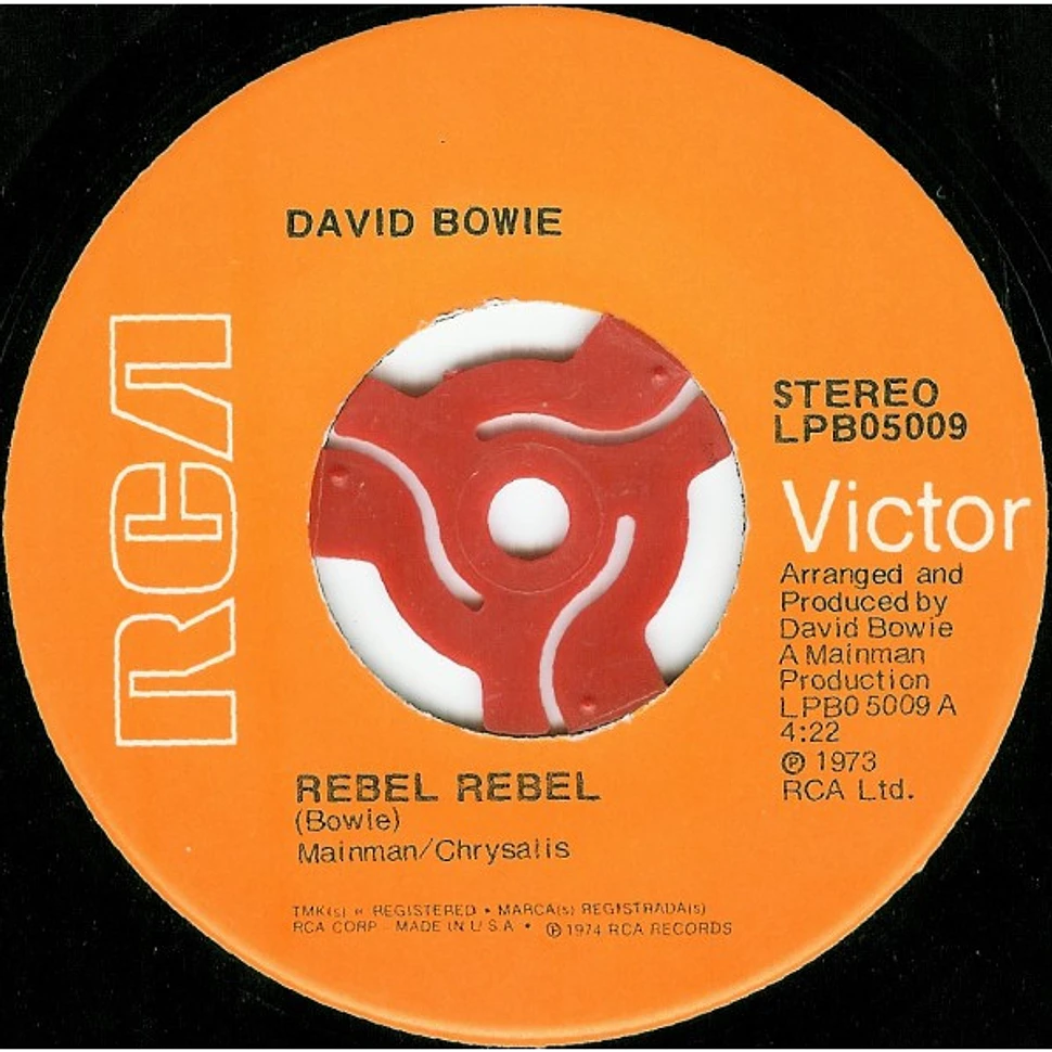 David Bowie - Rebel Rebel - Vinyl 7" - 1974 - UK - Original | HHV