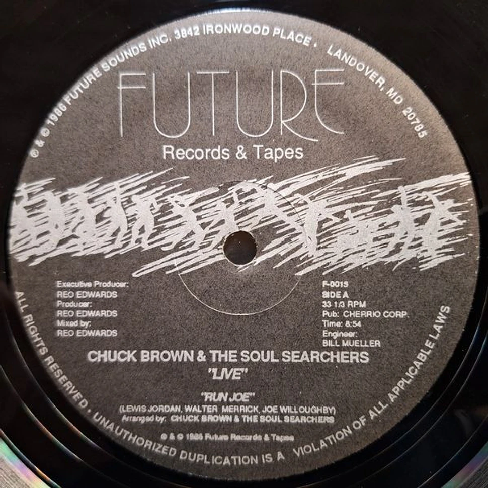 Chuck Brown & The Soul Searchers - Run Joe - Vinyl 12" - 1986 - US ...