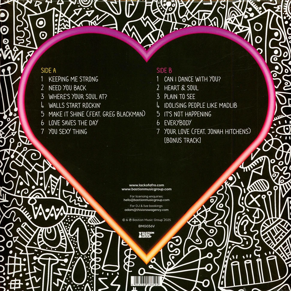 Lack Of Afro - Love Dealer Black Vinyl Edition - Vinyl LP - 2025 - EU ...