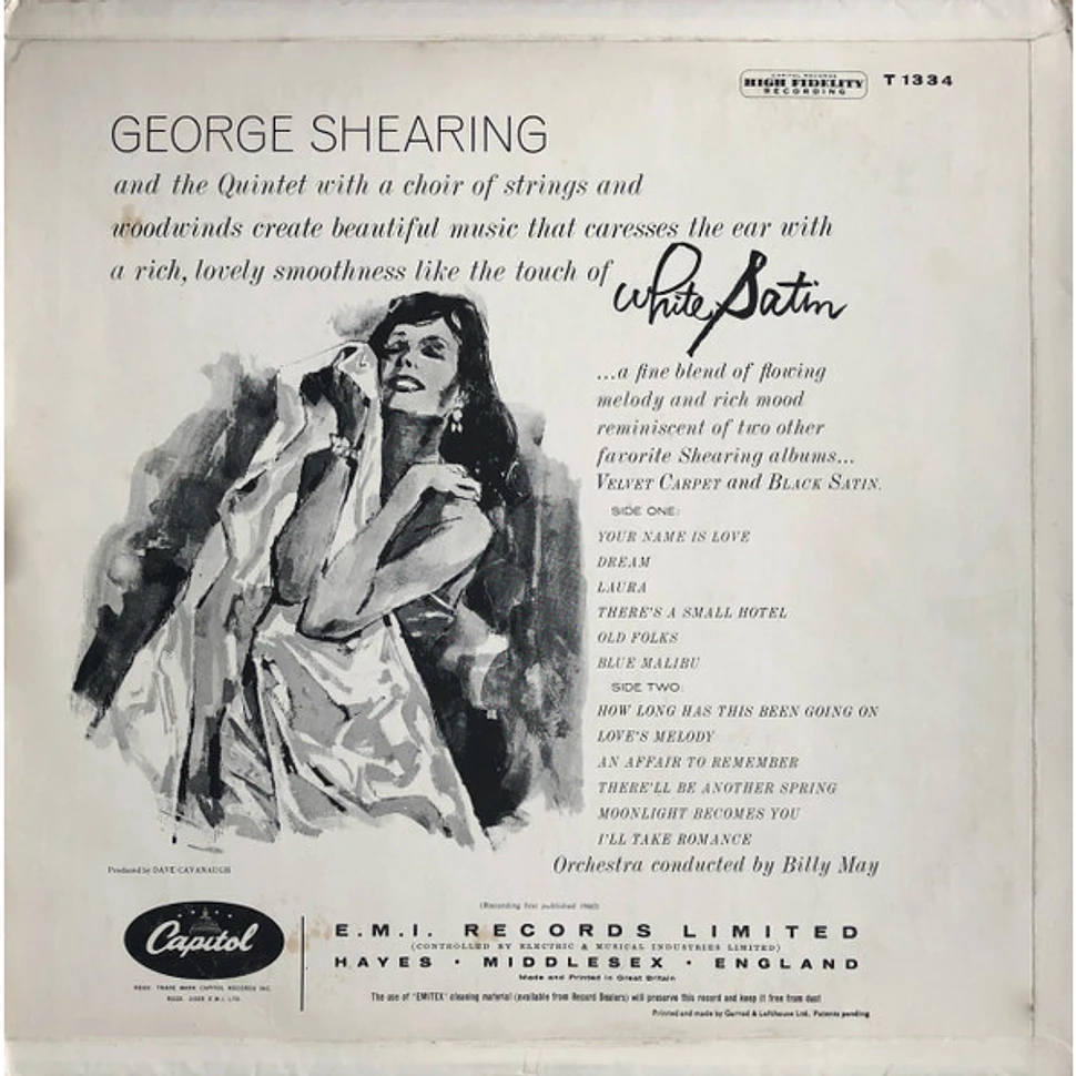 The George Shearing Quintet And Billy May And His Orchestra - White ...