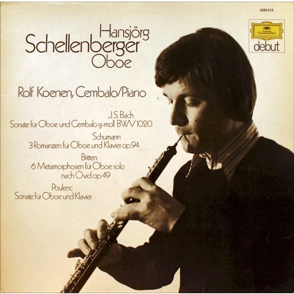 Hansjörg Schellenberger, Rolf Koenen - Johann Sebastian Bach / Robert ...