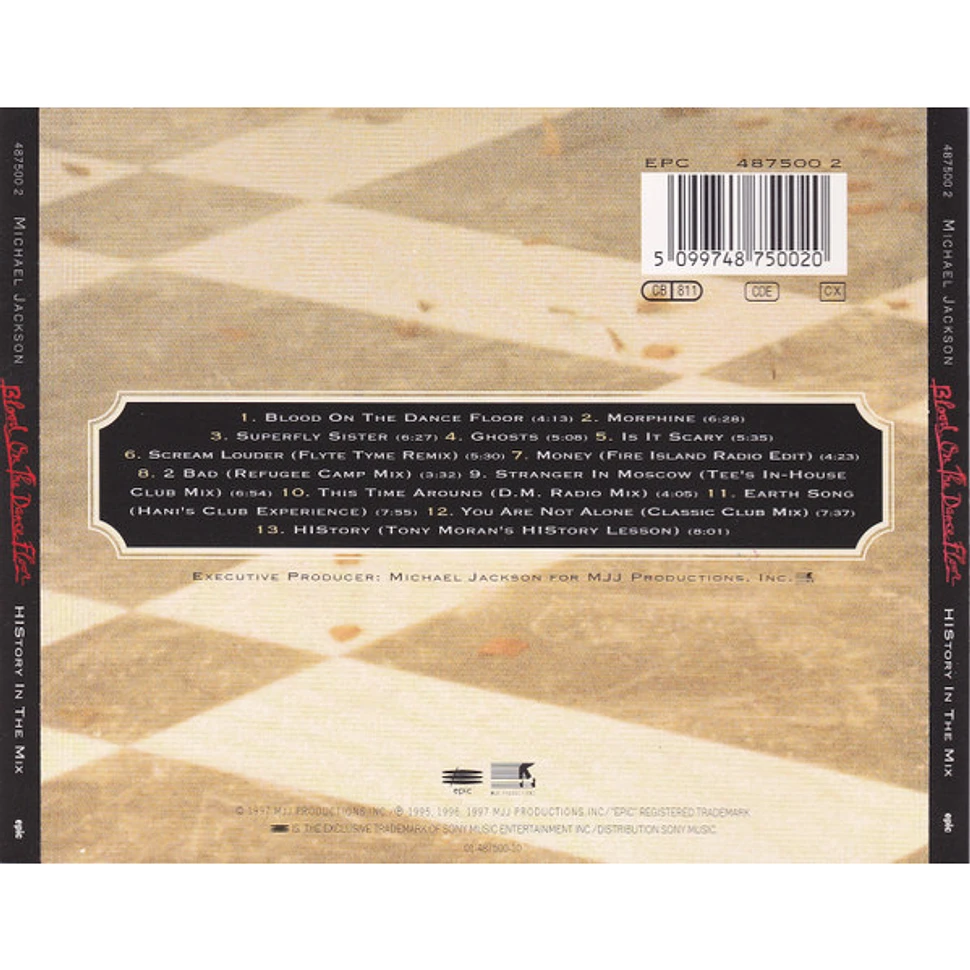 Michael Jackson - Blood On The Dance Floor (HIStory In The Mix) - CD ...