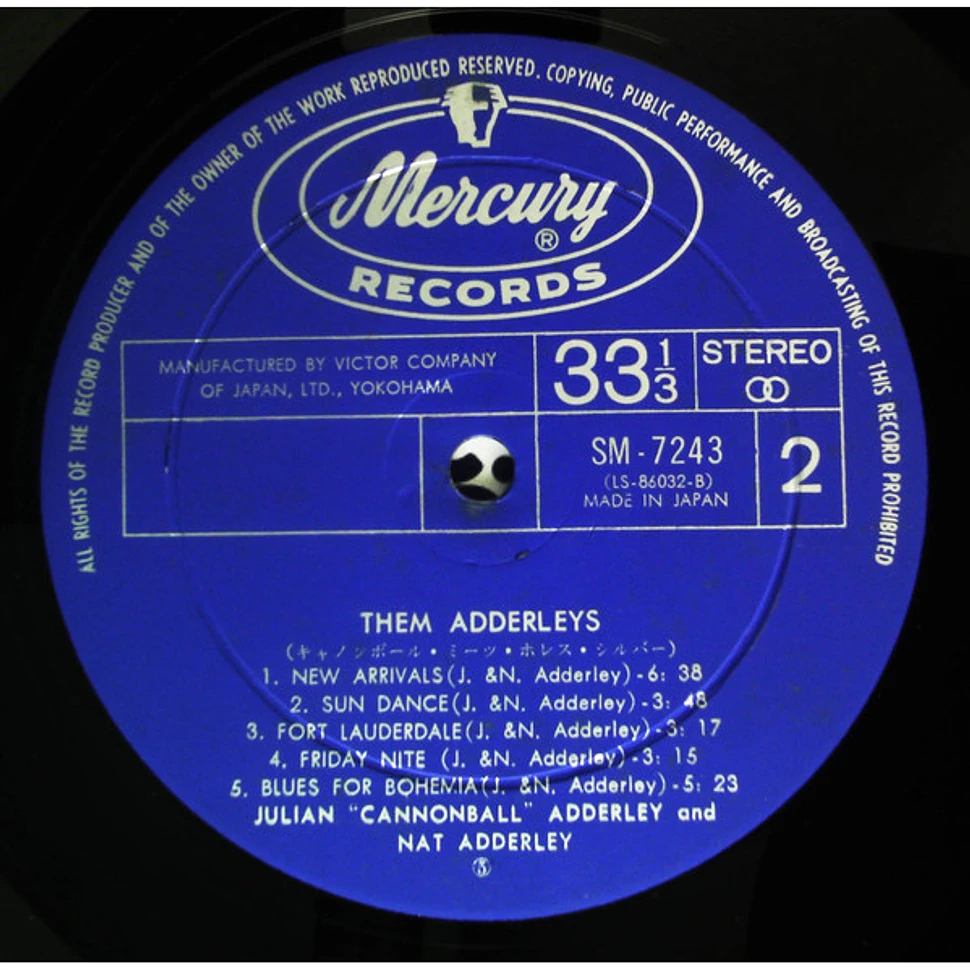 Cannonball Adderley And Nat Adderley = Cannonball Adderley Quartet ...