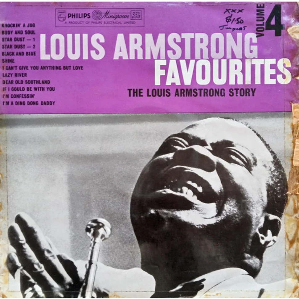 Louis Armstrong - The Louis Armstrong Story, Volume IV: Louis Armstrong ...