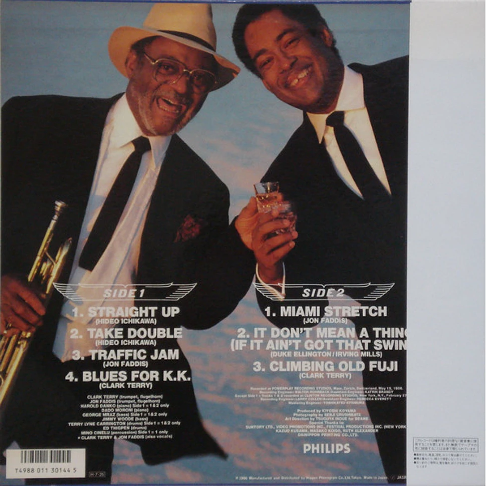 Clark Terry & Jon Faddis - Take Double - Vinyl LP - 1986 - JP ...