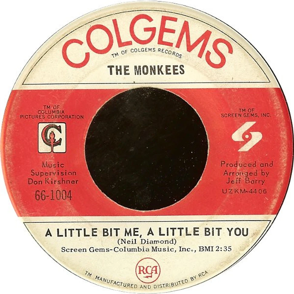The Monkees - A Little Bit Me, A Little Bit You / The Girl I Knew ...